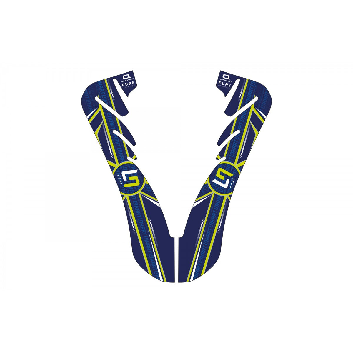 OTK Genuine Lando Norris Nassau Panel Sticker Kit M11 – KKC Kart Components