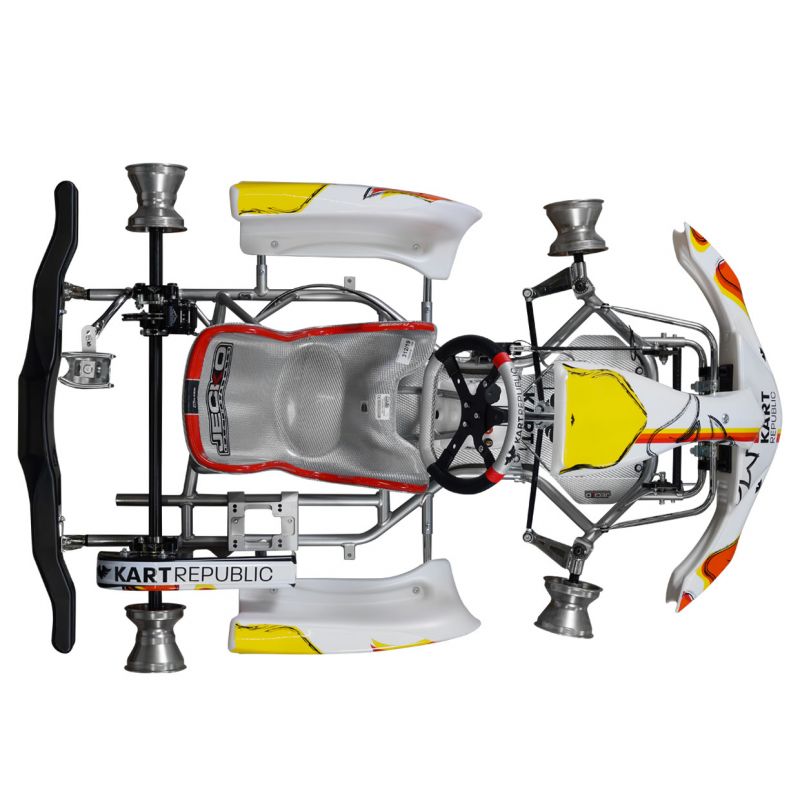 Kart Republic Mini Kart Chassis Kr Mini 950 / Alu Wheels – KKC Kart ...