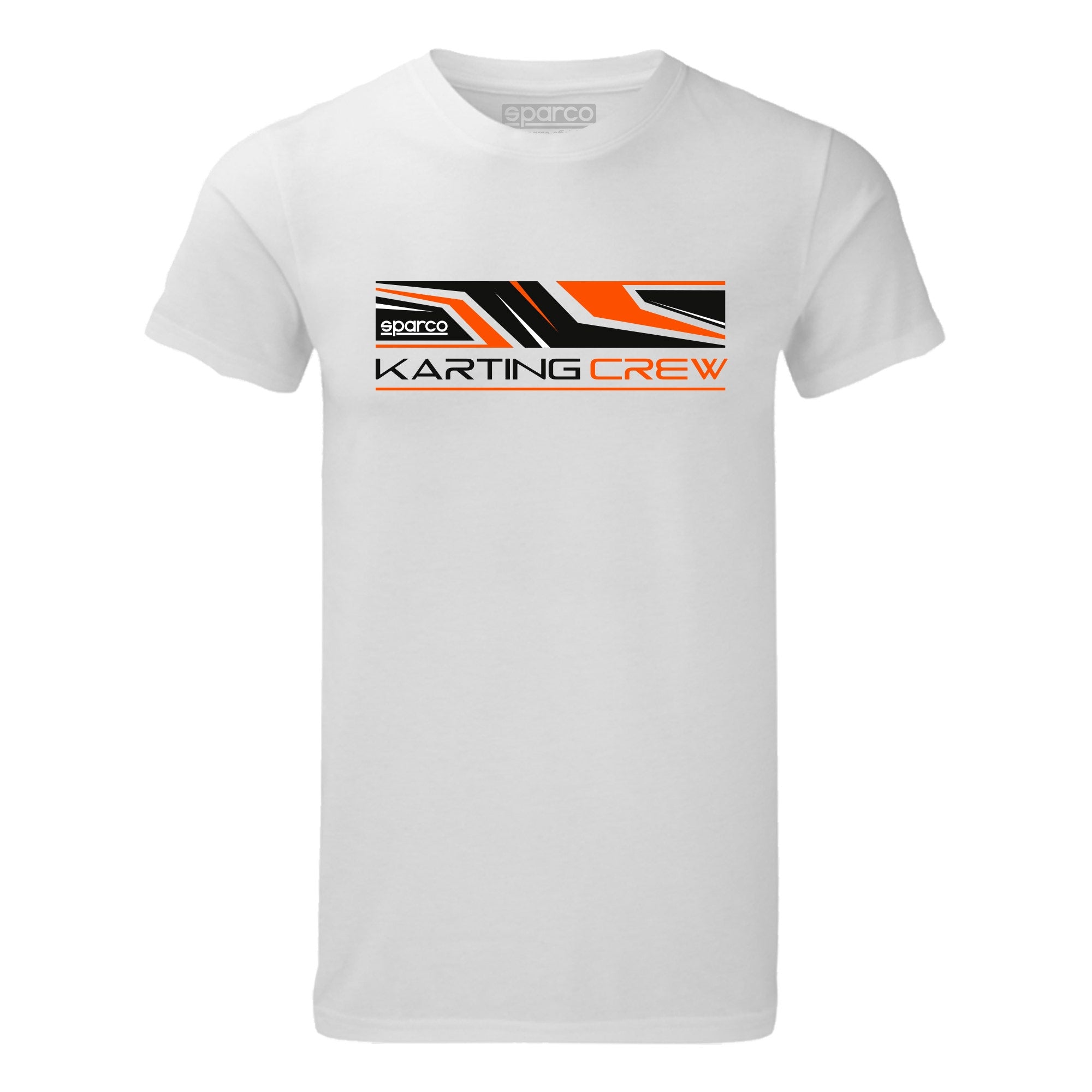 Sparco T-shirt K-Crew Small White – KKC Kart Components