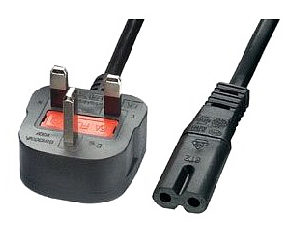 3m Figure-8 Power lead for Rotax Max Genuine 12v Battery Charger 26514 ...