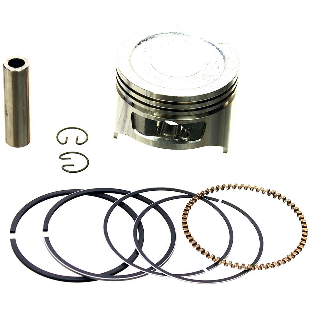 Aftermarket Honda GX120 Piston Set (Inc Rings - Pin - ClipsAftermarket ...