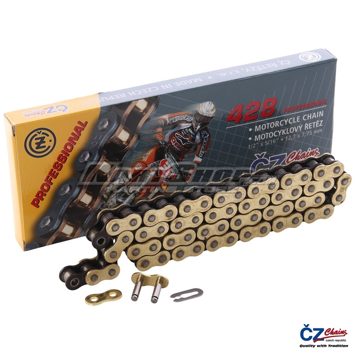 CZ 428 Pitch Chain 58 Link — KKC Kart Components Dispatch Store